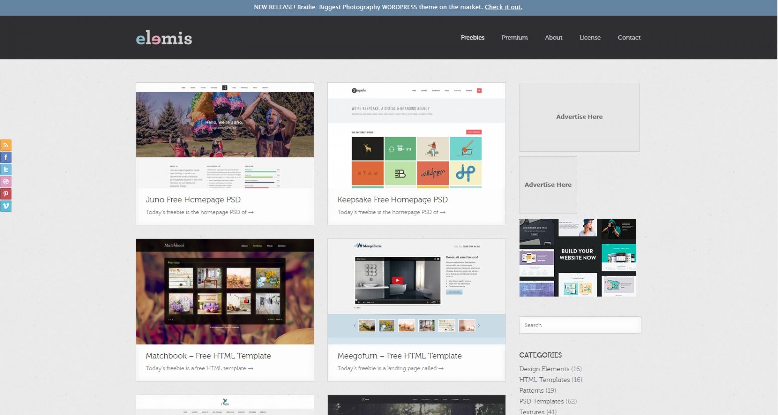 【UI必備】3個免費網頁版型網站 - HiSKIO 專業技能學習部落